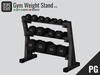 Second Life Marketplace - Gym Weight Stand (PG)
